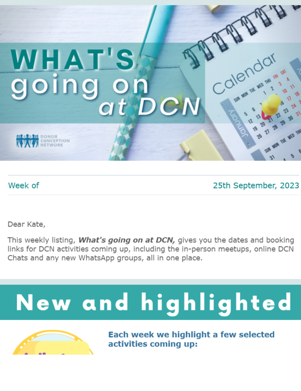 Newsletters - Donor Conception Network