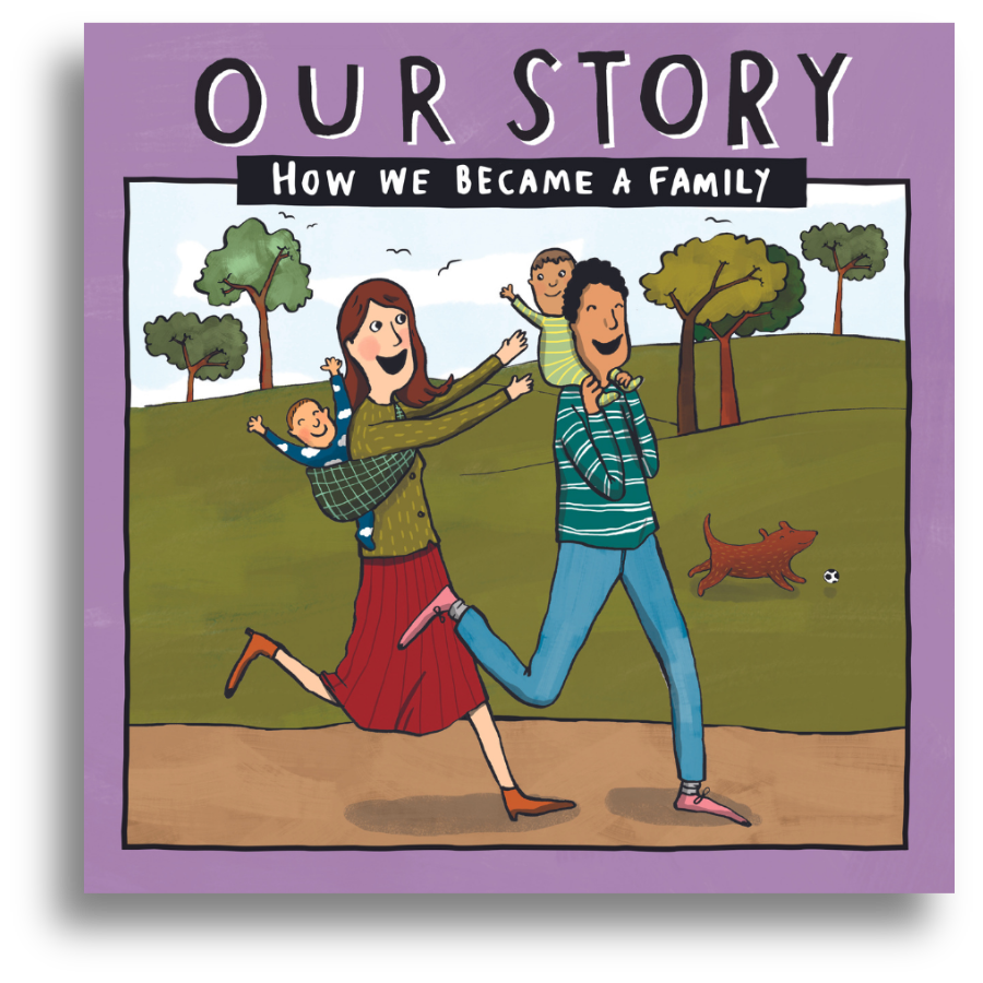 OUR STORY - How we became a family - (double donation in mum and dad ...