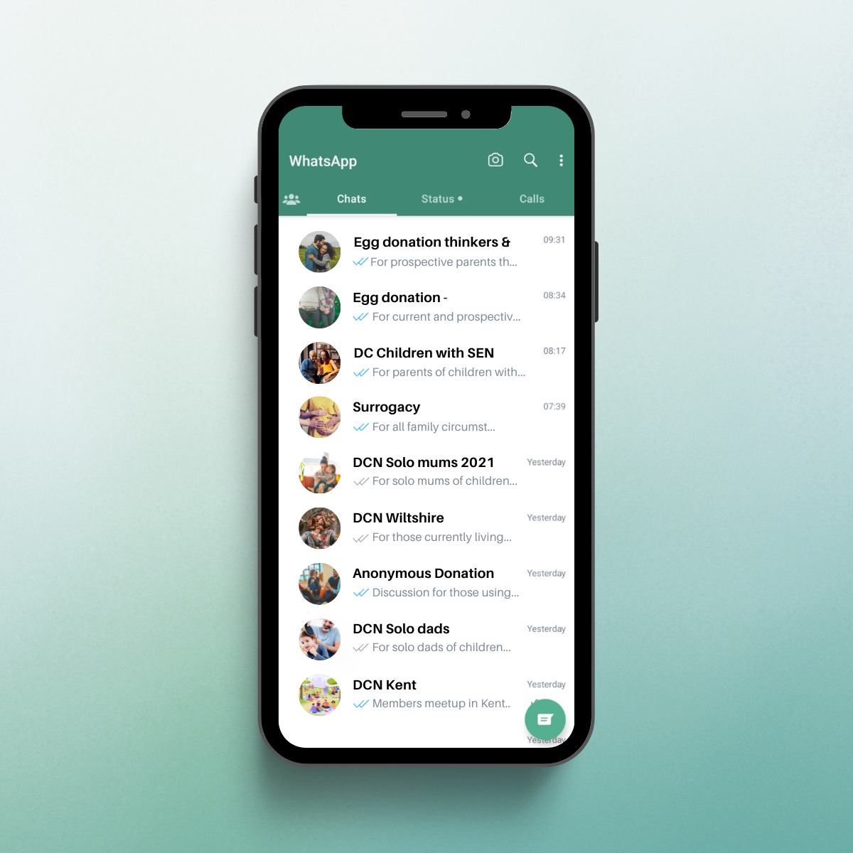 WhatsApp - Donor Conception Network